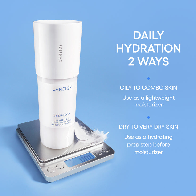 Cream Skin Toner & Moisturizer: 2-in-1 Hydration Hero | LANEIGE