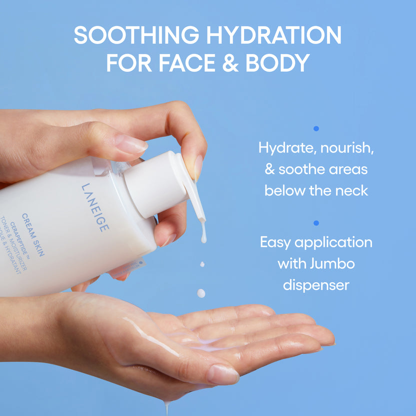 Cream Skin Toner & Moisturizer: 2-in-1 Hydration Hero | LANEIGE