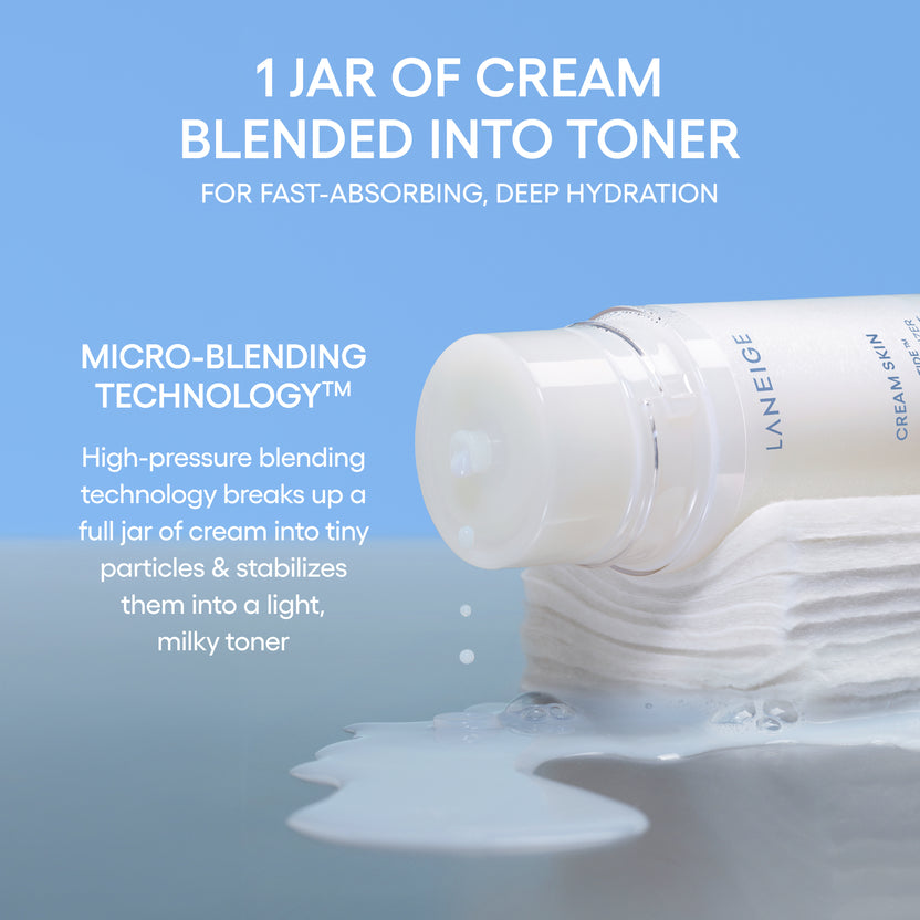 Cream Skin Toner & Moisturizer: 2-in-1 Hydration Hero | LANEIGE