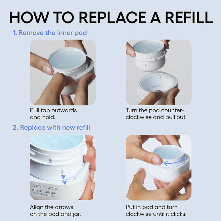 Water Bank Blue Hyaluronic Gel + Refill Duo | LANEIGE