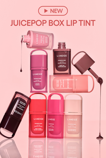 Best Korean Lip Tint: Juicepop Box Lip Tint | LANEIGE